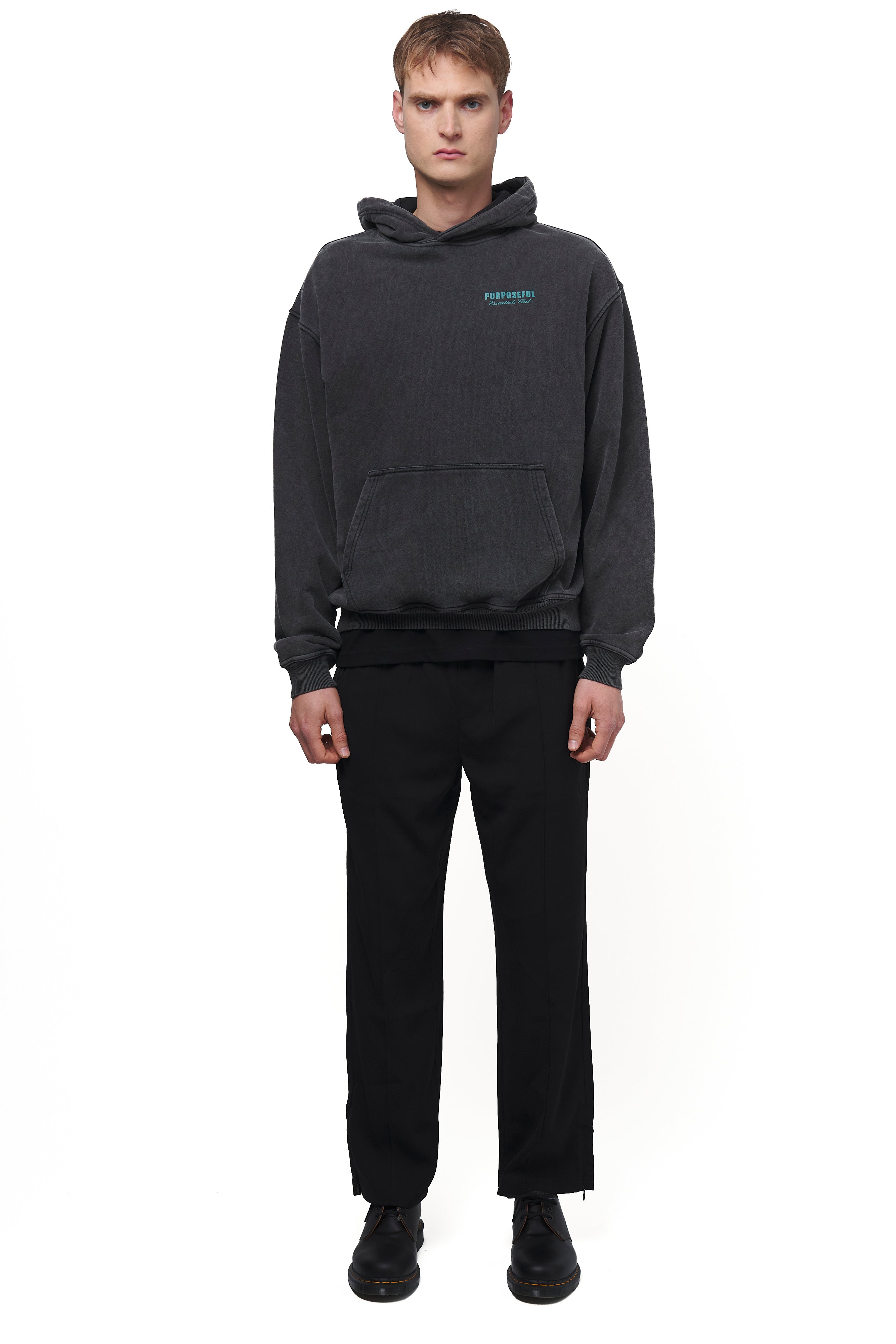 Essentials Club Hoodie Washed Out – Purposeful